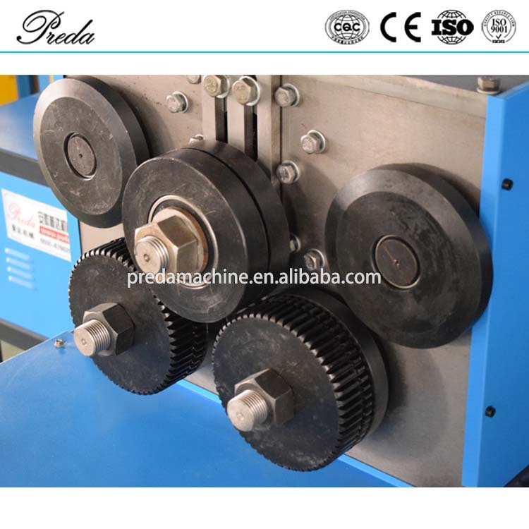 Electric angle iron bending machine - Preda Machine - ductline